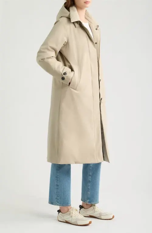 SAVE THE DUCK Blanca Hooded Trench Coat