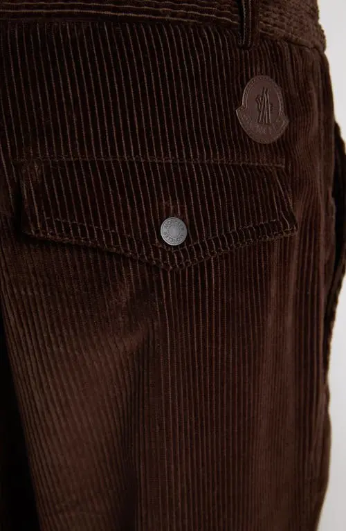 Moncler Straight Leg Corduroy Pants