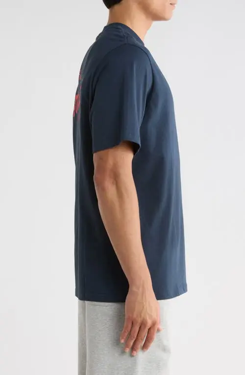 MALBON Vista Demand Graphic T-shirt - Blueberry