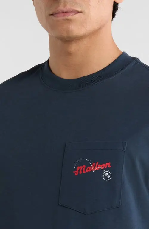 MALBON Vista Demand Graphic T-shirt - Blueberry