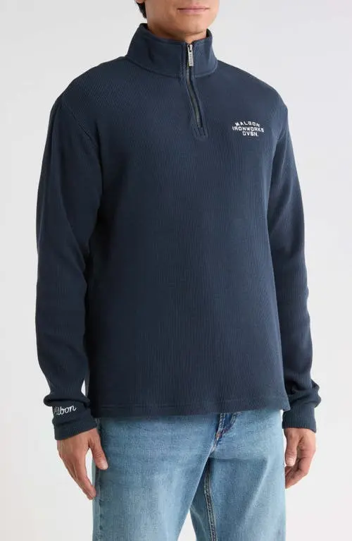 MALBON Flyer Ironworks Mid Layer Thermal Pullover