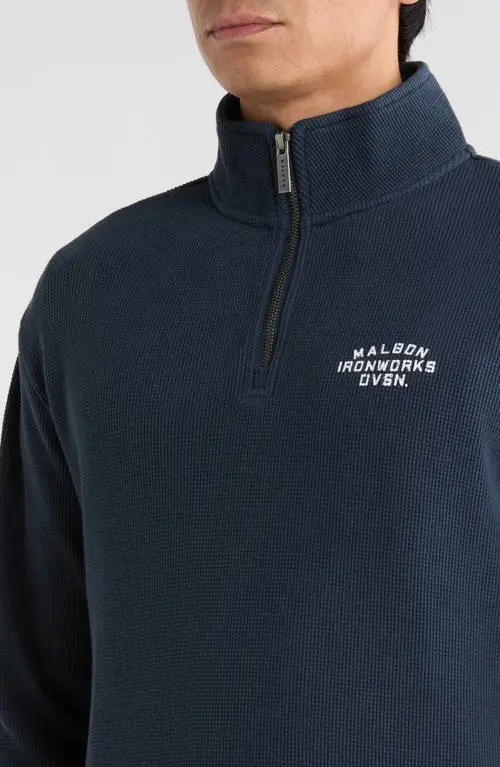 MALBON Flyer Ironworks Mid Layer Thermal Pullover