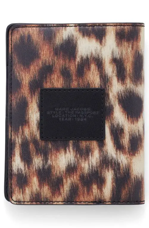 Marc Jacobs The Leopard Leather Passport Case