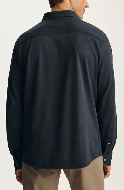 34 Heritage Cotton Blend Button-up Shirt