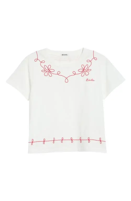 BODE Lasso Embroidered Cotton T-shirt