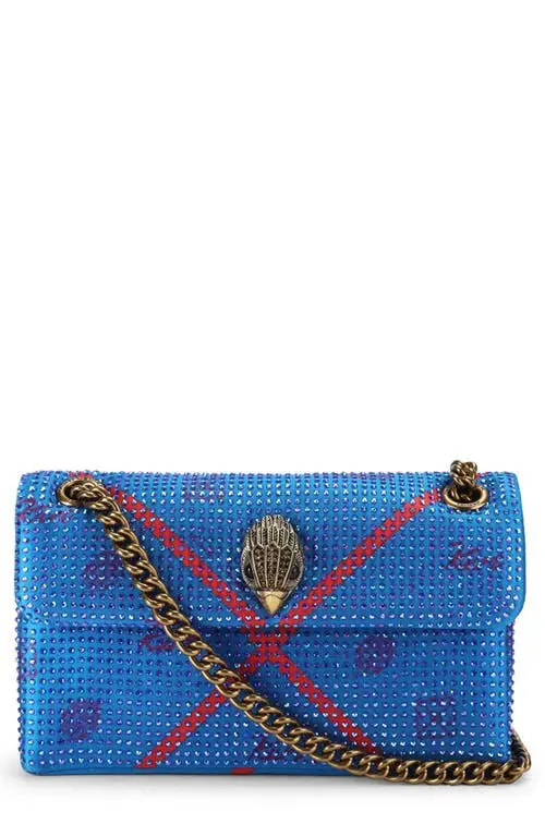Kurt Geiger Kensington Fabric Convertible Crossbody Bag - Blue