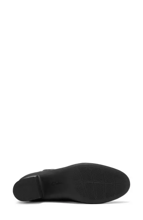 Clarks Shaya Style Waterproof Leather Bootie