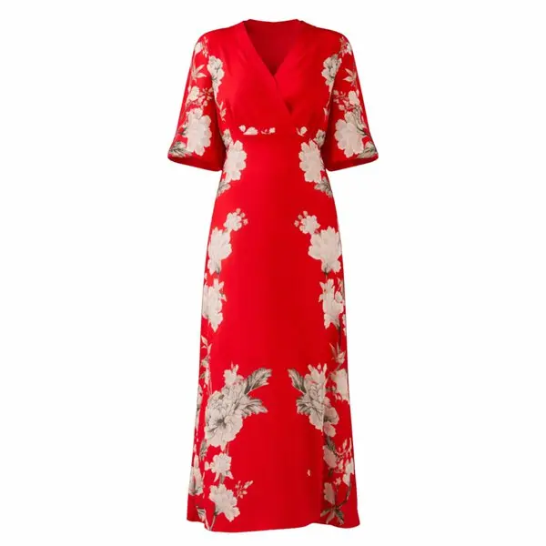 RAISHMA Frankie Dress - Red