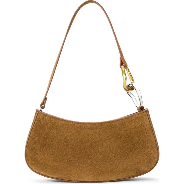 Staud Ollie Leather Shoulder Bag