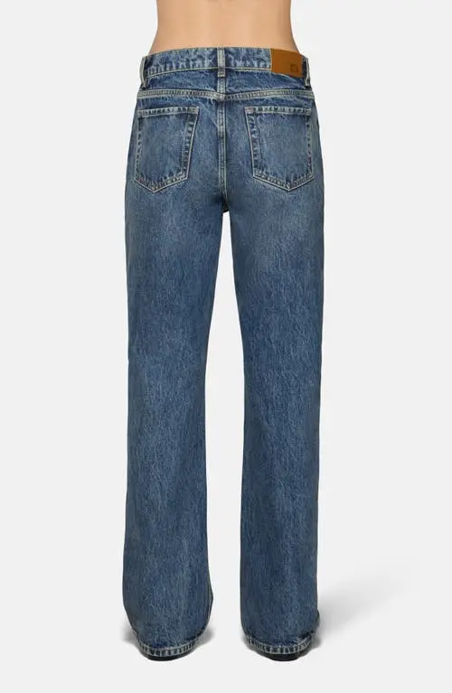 EB DENIM Mid Rise Baggy Wide Leg Jeans