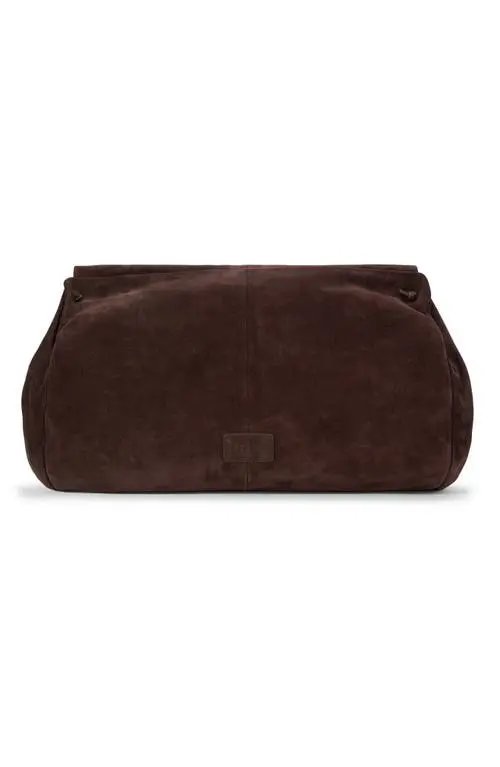 Staud Cy Oversized Clutch - Espresso