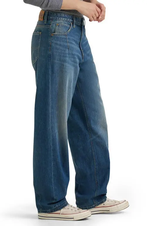 LEEM Upsized Rider High Waist Straight Leg Jeans
