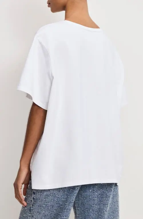 Good American Oversize Cotton T-shirt