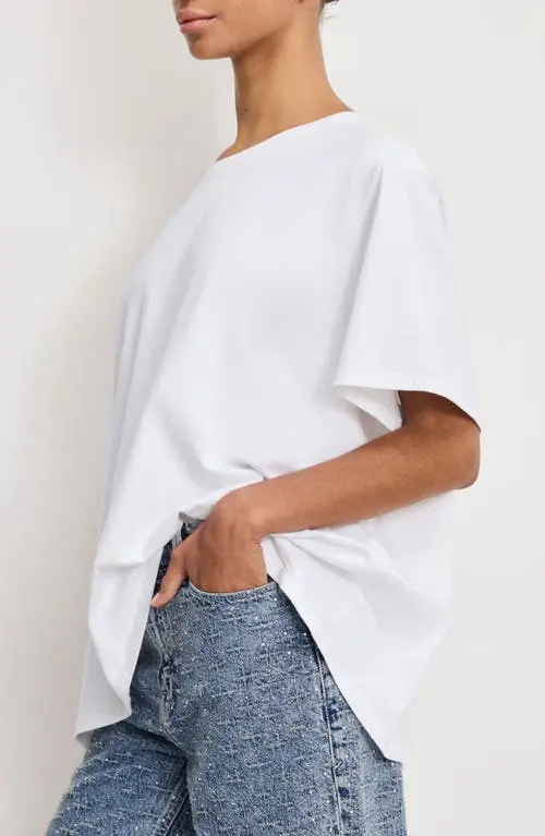 Good American Oversize Cotton T-shirt