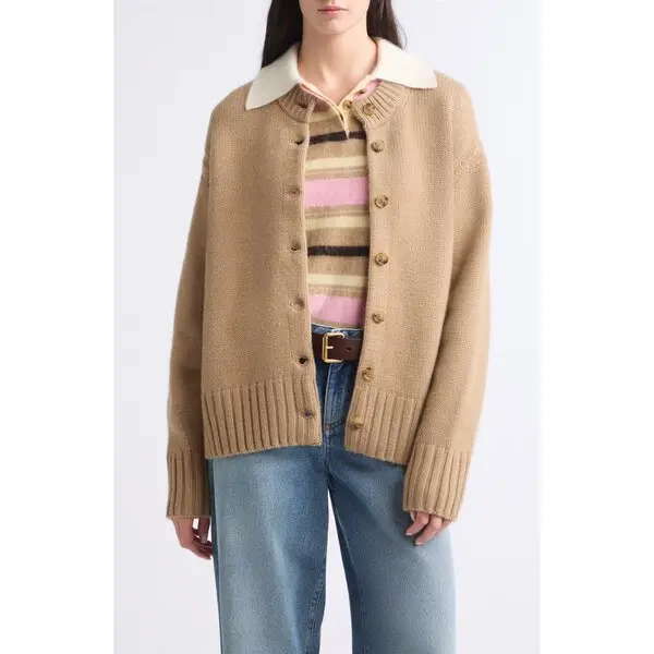 Guest In Residence Cozy Cashmere Cardigan