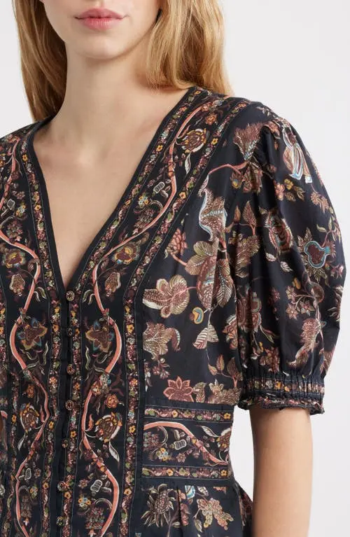 CLEOBELLA Melissa Organic Cotton Peplum Top