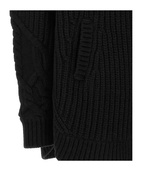 Herno Zip-up Knit Top