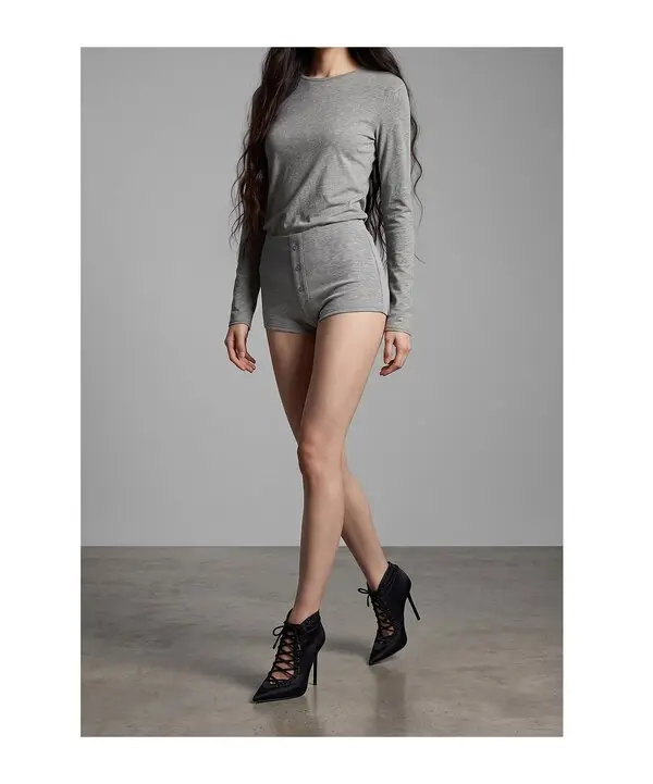 ENTIRE STUDIOS Crew-neck Long-sleeve Knit Top