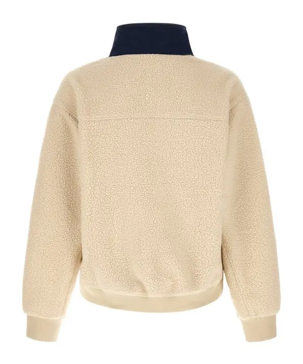 ENTIRE STUDIOS Stand-collar Fleece Sweatshirt