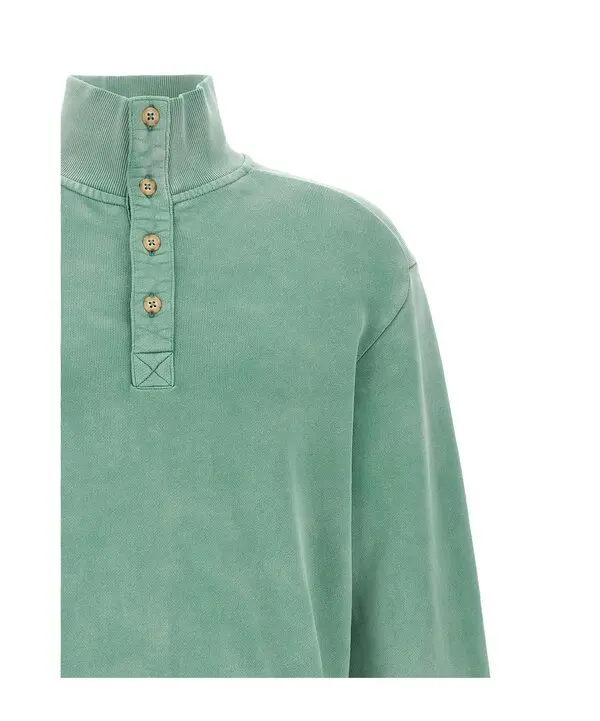 ENTIRE STUDIOS Button-neck Sweatshirt