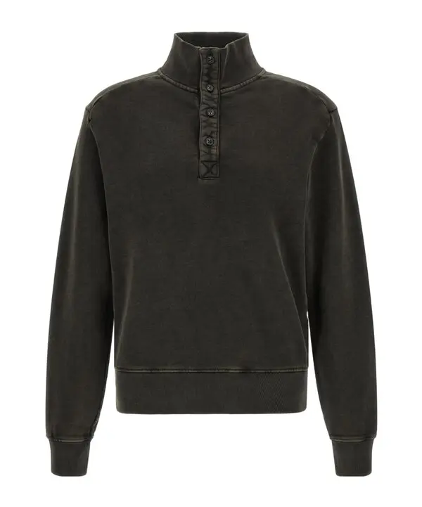 ENTIRE STUDIOS Button-neck Sweatshirt