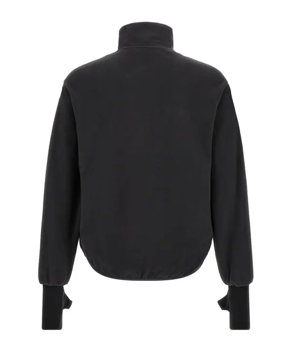 ENTIRE STUDIOS Zip-up Fleece Sweatshirt With High Neck