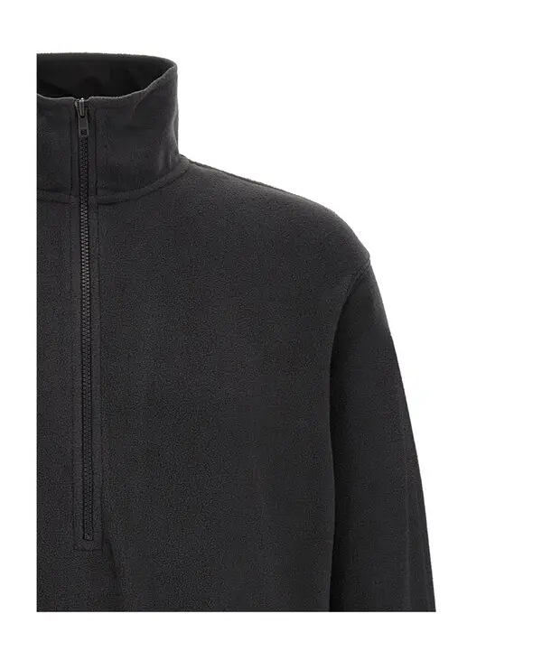 ENTIRE STUDIOS Zip-up Fleece Sweatshirt With High Neck