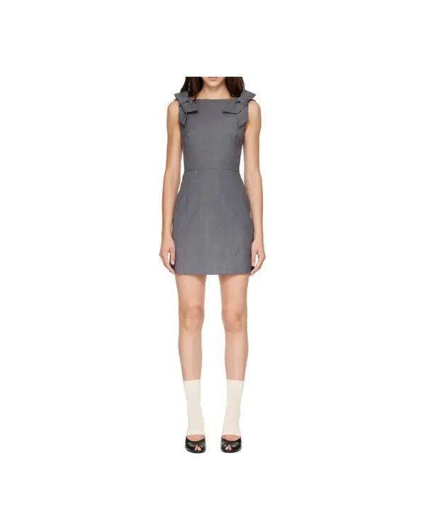 SHUSHU/TONG Bow-strap Sleeveless Dress