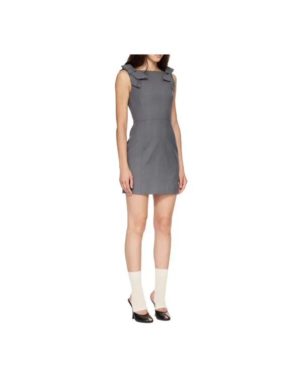 SHUSHU/TONG Bow-strap Sleeveless Dress