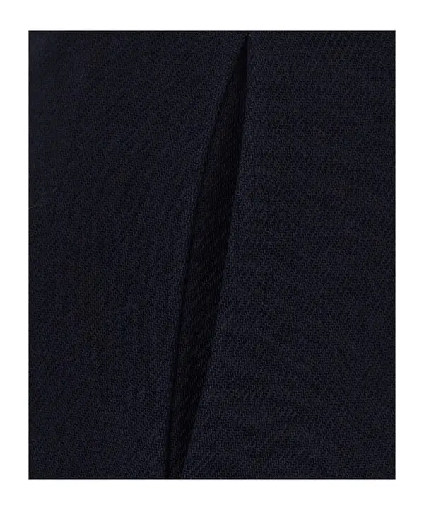 SHUSHU/TONG Low-rise Mini Skirt With Bow Detail - Blue