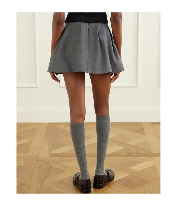 SHUSHU/TONG Pleated Mini Skirt