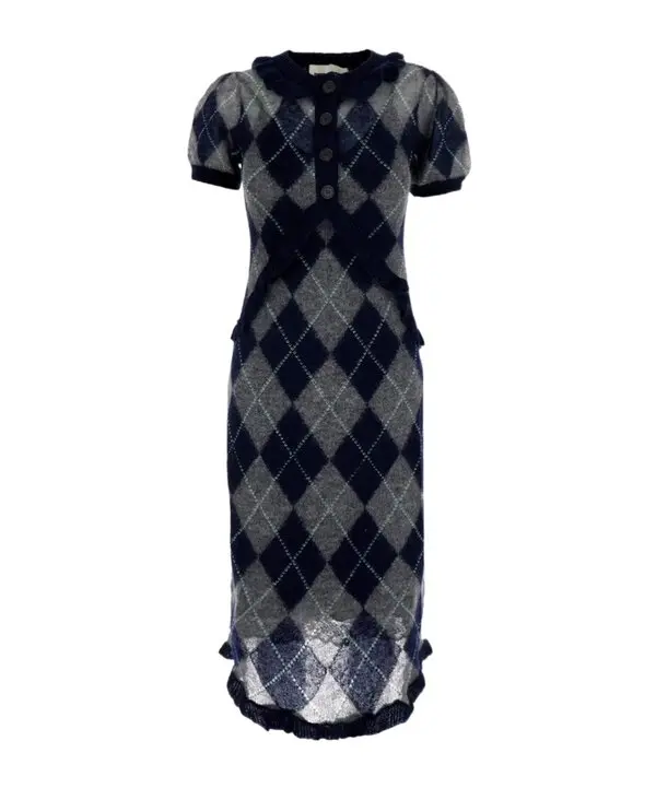 SHUSHU/TONG Short Sleeve Knit Dress