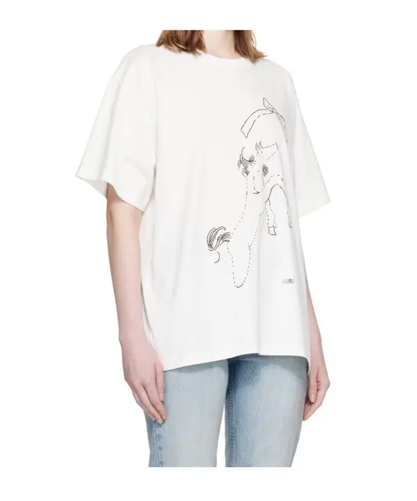 MAISON MARGIELA Graphic Print T-shirt