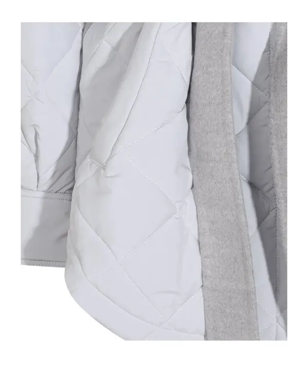 Fabiana Filippi Quilted Shirt Jacket With Tie Waist