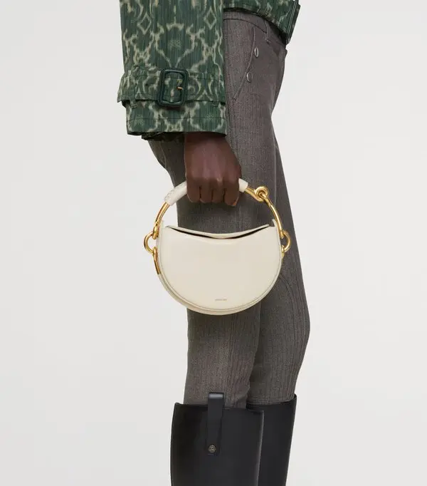 Burberry Calfskin Bridle Clutch Bag