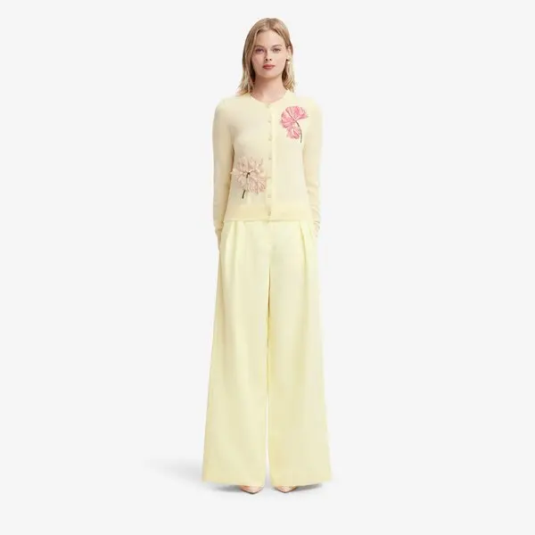 LEO LIN Elisha Wide Leg Pants