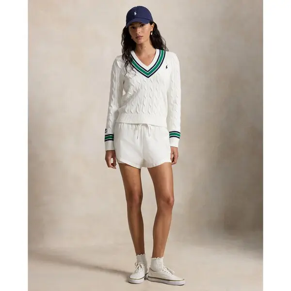 Ralph Lauren Us Open Cotton Cricket Sweater