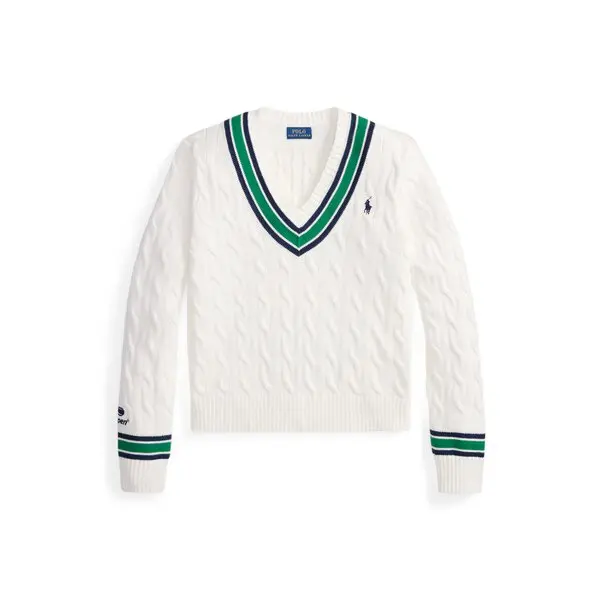 Ralph Lauren Us Open Cotton Cricket Sweater