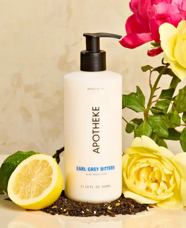 APOTHEKE Earl Grey Bitters Hand & Body Lotion - White