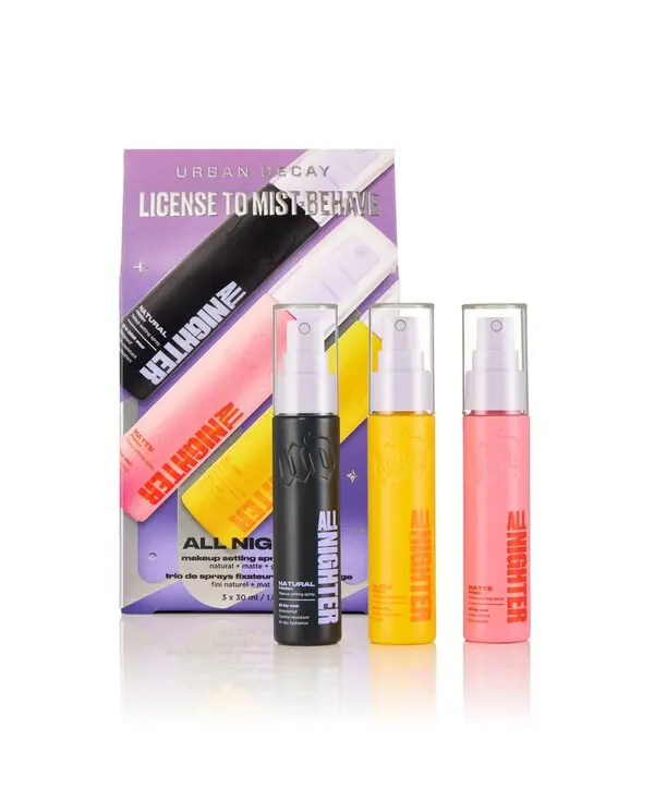 Urban Decay 3-piece Make It Neat All Nighter Setting Spray Discovery Set - No Color