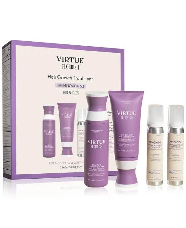 VIRTUE 4-pc. Full-size Hair Growth Treatment Set - No Color