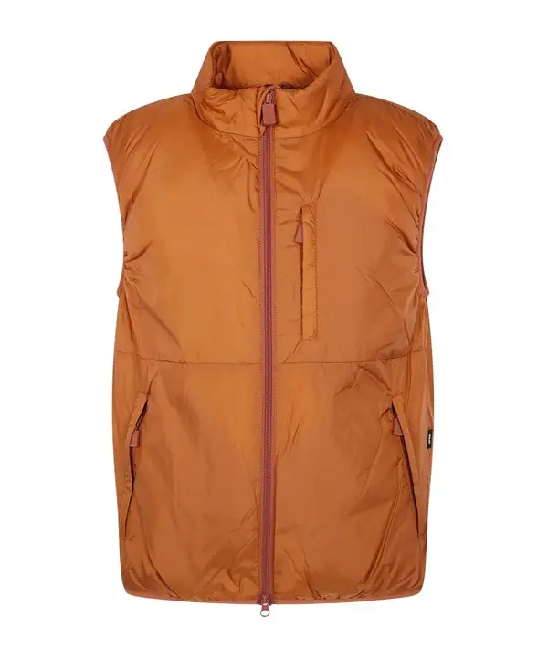 Aspesi Zip-up Gilet - Orange
