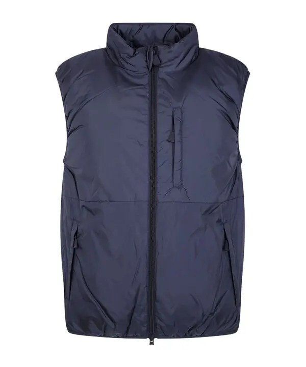 Aspesi Zip-up Gilet - Grey
