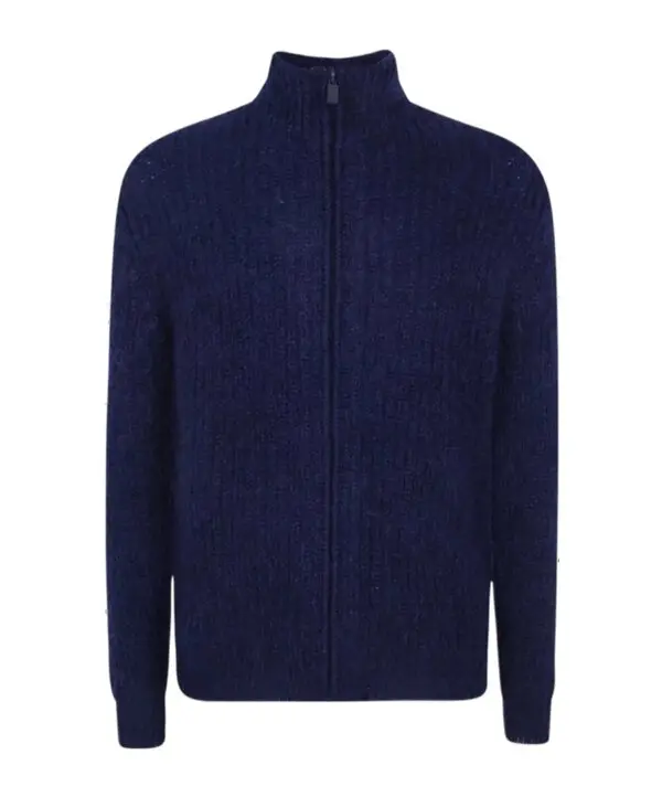Aspesi Long-sleeved Zipped Cardigan