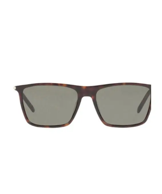 Saint Laurent Tortoiseshellprint Square Sunglasses