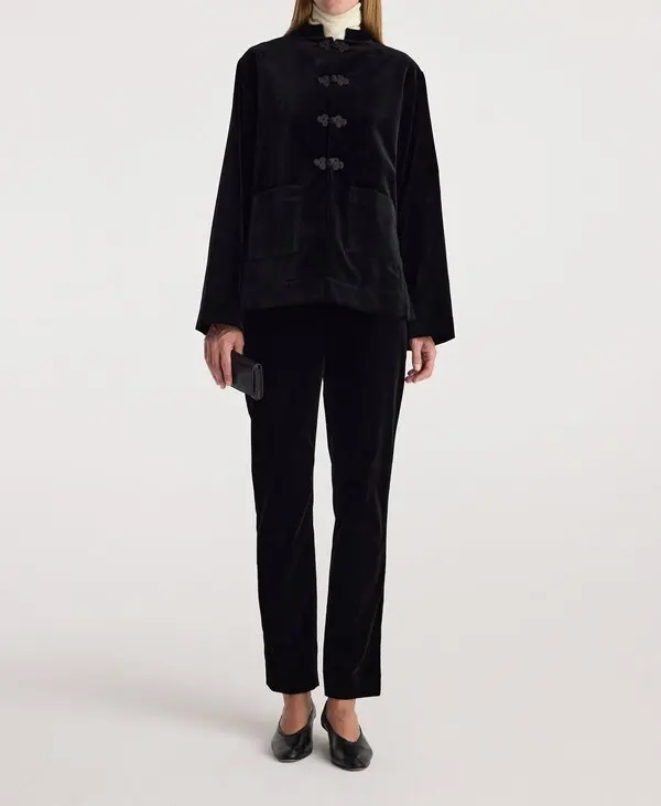 RÓHE Pankou Closure Velvet Jacket