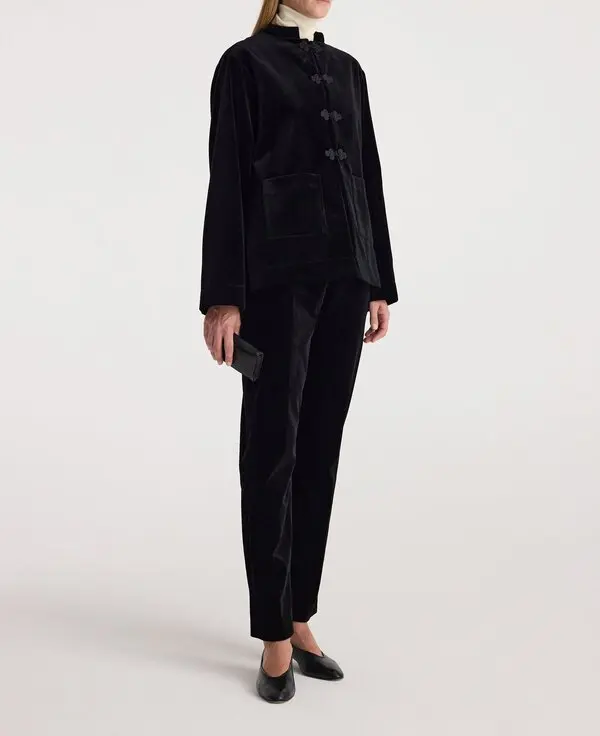 RÓHE Pankou Closure Velvet Jacket