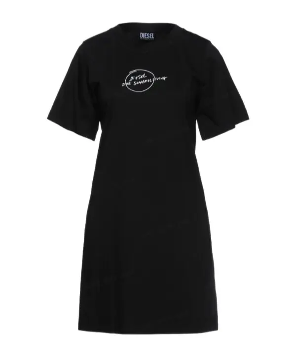 DIESEL® Minimalist Solidcolor Tshirt Dress
