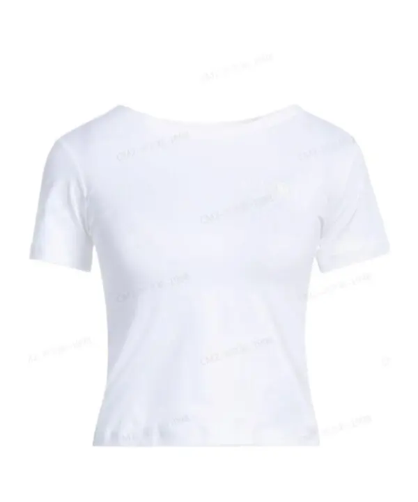 MAISON MARGIELA Solidcolor Tshirt - White