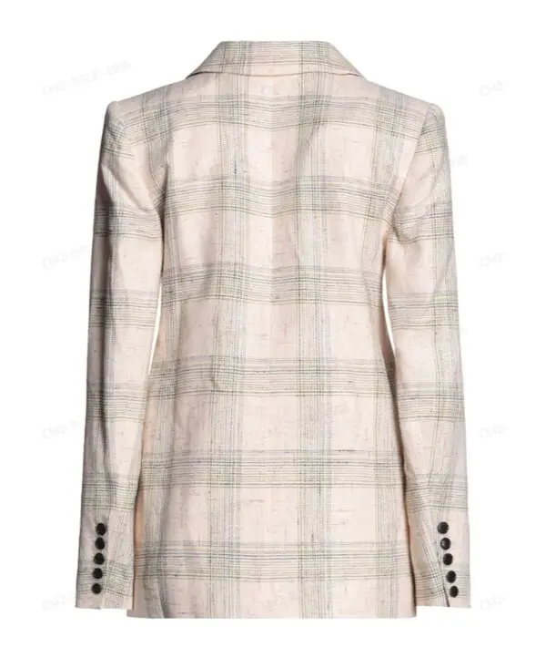 Isabel Marant Étoile Woolblend Plaid Double-breasted Coat
